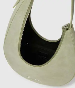 KL JEANS Rounded Suede Hobo Bag