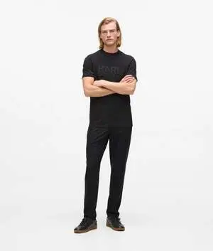 Karl Lagerfeld Logo T-shirt - Black