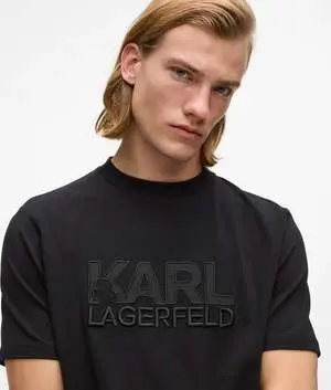 Karl Lagerfeld Logo T-shirt - Black