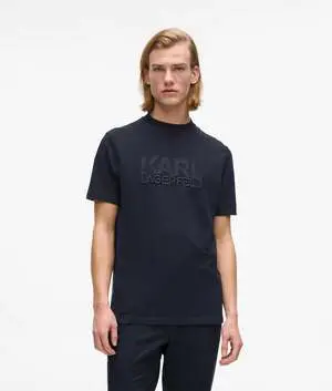 Karl Lagerfeld Logo T-shirt - Navy