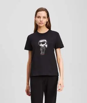 Karl Lagerfeld Ikon Sketch T-shirt - Black