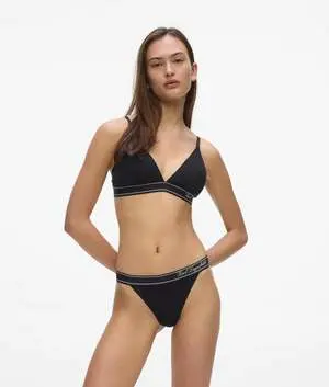 Karl Lagerfeld Stripe Thong