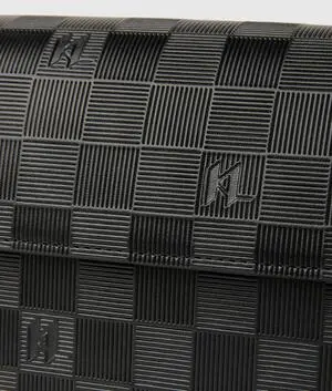 Karl Lagerfeld Monogram Checkerboard Crossbody Bag