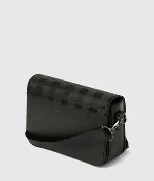 Karl Lagerfeld Monogram Checkerboard Crossbody Bag