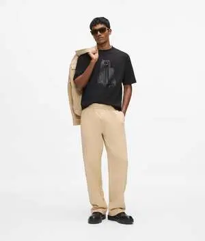 Karl Lagerfeld Tonal Karl Print T-shirt