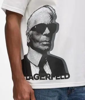 Karl Lagerfeld Karl Print T-shirt - White