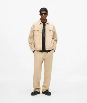 Karl Lagerfeld Loose-fit Sweatpants - Khaki