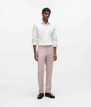 Karl Lagerfeld Slim-fit Tailored Pants - Black
