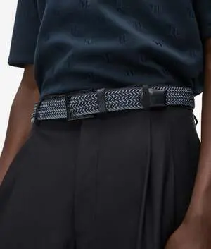 Karl Lagerfeld Braided Belt