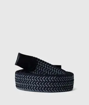 Karl Lagerfeld Braided Belt