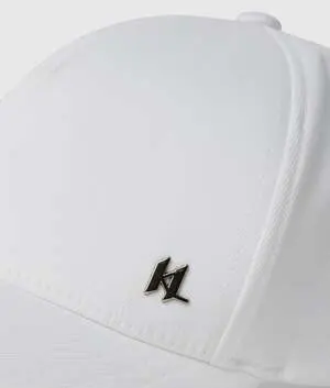 Karl Lagerfeld Monogram Baseball Cap - White