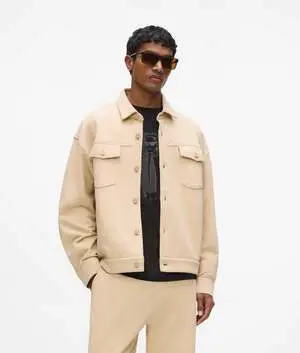 Karl Lagerfeld Sweat Overshirt - Khaki