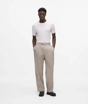 Karl Lagerfeld Tailored Straight-leg Pants
