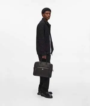 Karl Lagerfeld K/monogram Leather Briefcase