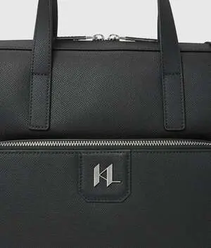 Karl Lagerfeld K/monogram Leather Briefcase