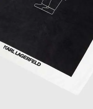 Karl Lagerfeld Ikon Beach Towel