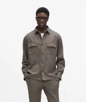 Karl Lagerfeld Patch Pockets Shirt