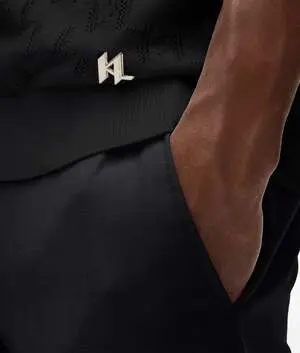 Karl Lagerfeld Monogram Short-sleeved Sweater