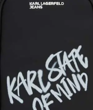 KL JEANS Jeans Printed Polyurethane Pouch