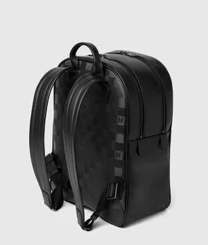 Karl Lagerfeld Monogram Checkerboard Backpack