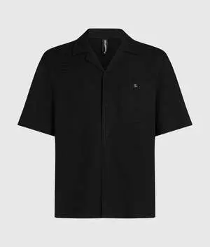 Karl Lagerfeld Textured Beachwear Shirt