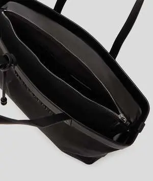 Karl Lagerfeld Logo Mesh Tote Bag