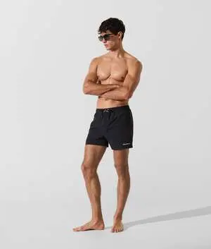 Karl Lagerfeld Logo Stretch Boardshorts
