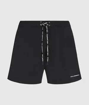 Karl Lagerfeld Logo Stretch Boardshorts