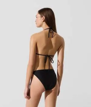 Karl Lagerfeld Rhinestone Embellished Bikini Bottoms