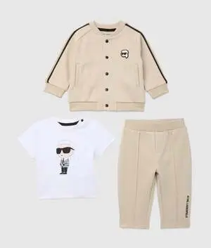 Karl Lagerfeld Baby Sweatsuit Set
