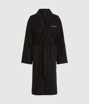 Karl Lagerfeld Terry Bathrobe