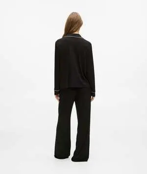 Karl Lagerfeld Signature Long Pajama Set