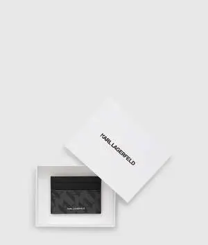 Karl Lagerfeld Ikon Monogram Cardholder