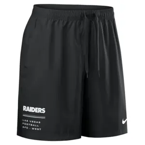 Nike Las Vegas Raiders Woven Shorts - Black