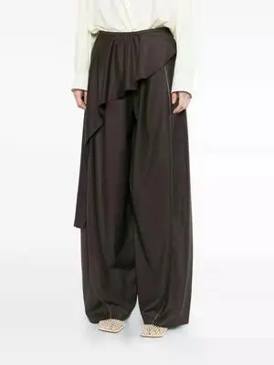 YANGKEHAN Ruffled Panelled Trousers