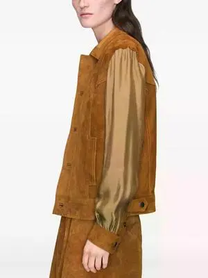 MAISON MARGIELA Suede Bomber Jacket