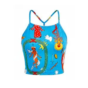 PITAYA YOGA Pixie's Tarot Top Bamboo - Blue