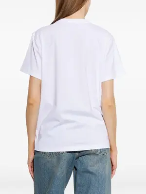 GANNI Printed Cotton T-shirt