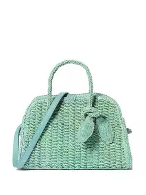 Jacquemus Le Petit Turismo Raffia Bag - Green