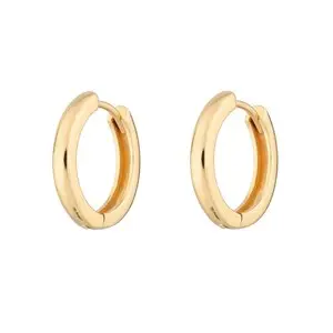 SCREAM PRETTY Large Huggie Earrings - Gold