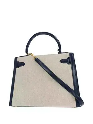 Hermès 1990 Sellier 28 Kelly Bag - Neutrals