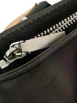 LOUIS VUITTON Monogram Mat Leather Stockton Tote Bag - Black