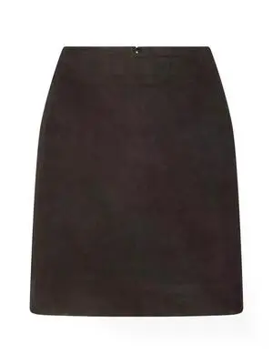 ROTATE BY BIRGER CHRISTENSEN Suede Mini Skirt