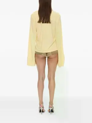 Christopher Esber Reconstructed Denim Shorts
