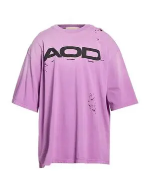 AN OTHER DATE T-shirt Mauve Size Cotton