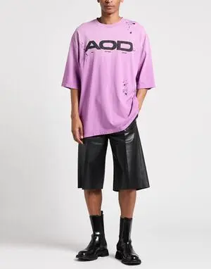 AN OTHER DATE T-shirt Mauve Size Cotton