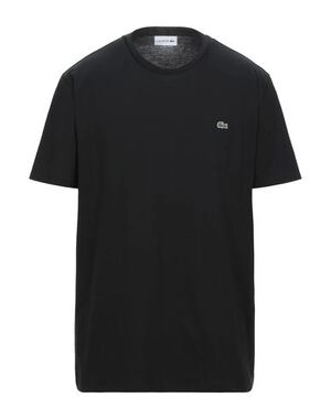 Lacoste T-shirt Size Pima Cotton - Black