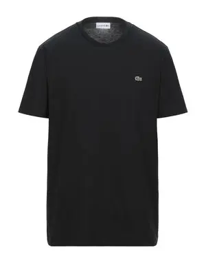 Lacoste T-shirt Size Pima Cotton - Black
