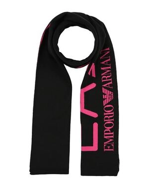 EA7 Scarf Acrylic - Black