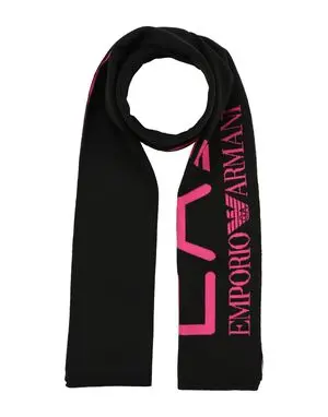 EA7 Scarf Acrylic - Black